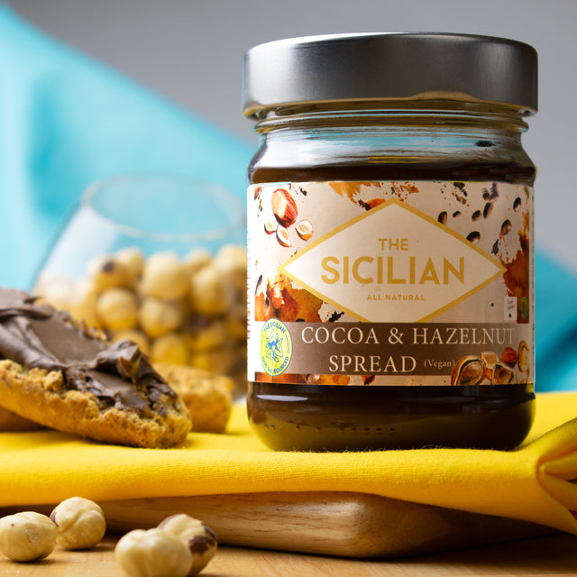 Choco-Hazelnut Spread — 26% Hazelnuts 200g | The Sicilian – The ...